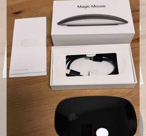 Мышь apple magic mouse 3 black