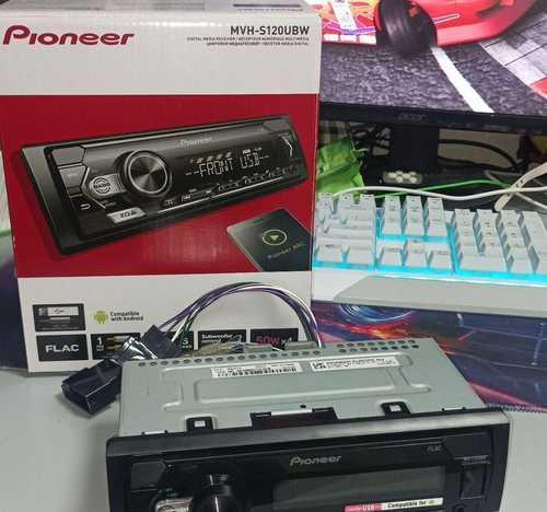 Магнитола pioneer mvh 120ubw