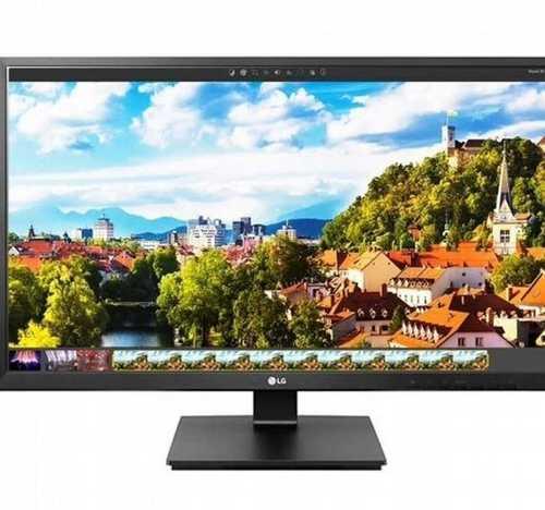 LG 27" 27BK55YP-B черный IPS LED 5ms 16:9 DVI hdmi матовая HAS Piv 250cd 178гр/178гр 1920x1080 120Hz