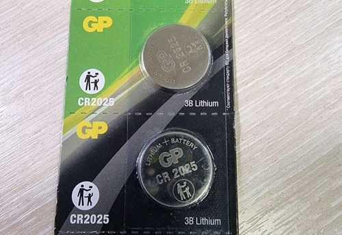 Батарейки таблетки литиевые GP Lithium (CR2025) 3V