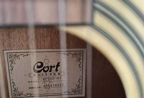 Акустическая гитара Cort AF 550 NS