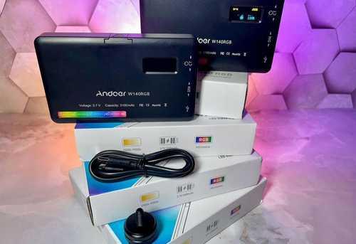 Видеосвет Andoer W140RGB