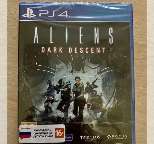 PS4 Aliens: Dark Descent (рус субтитры)