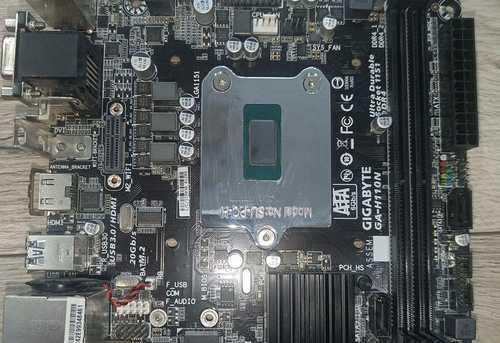 1151 mini-ITX с 12-поточным процессором i7-8750h