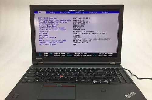 USA Lenovo ThinkPad W541 i7/16Gb/nVidia/3K IPS
