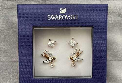 Серьги набор Swarovski