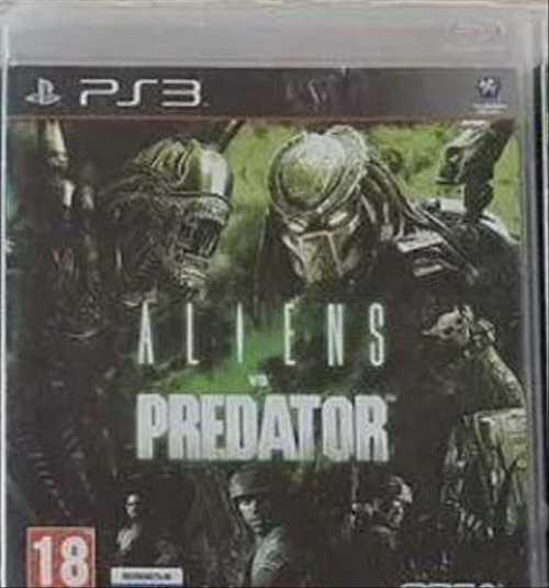 Диск ps3 Alien VS Predator