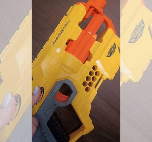 Nerf большой пистолет