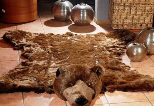 Коврик декоративный "Медведь гризли" 195х156 см