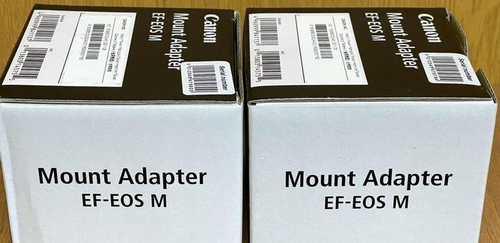 Canon Mount Adapter EF-EOS M Новый