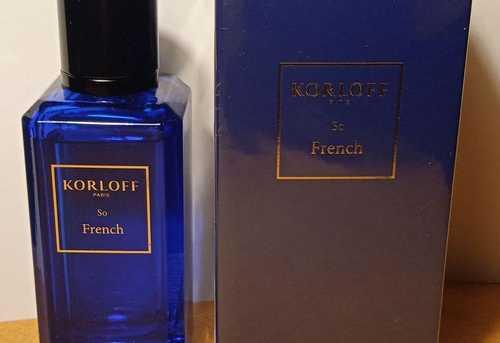Парфюмерная вода Korloff so French