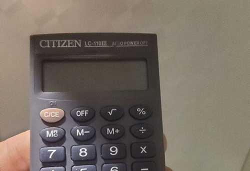Калькулятор citizen 110