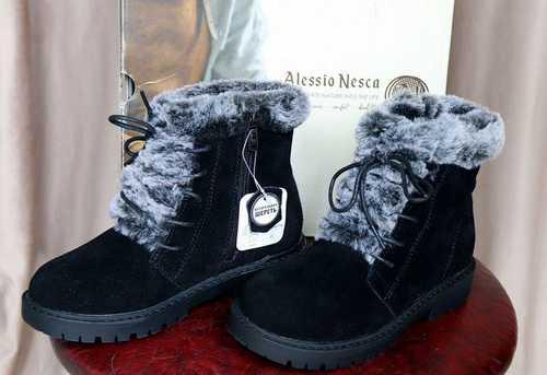 Новые зимние ботинки Alessio Nesca