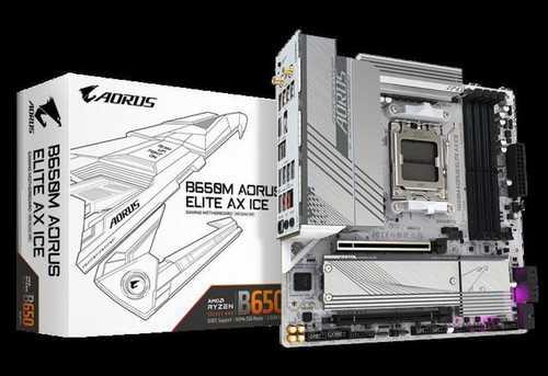 Gigabyte B650M aorus elite AX ICE