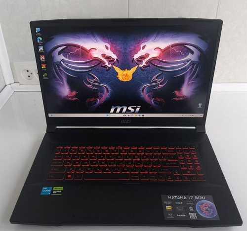 Msi Katana 17 I5-12450H, RTX2050 17,3 144Hz. Идеал