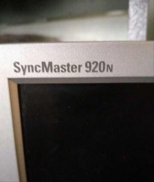 Монитор samsung SyncMaster 920n