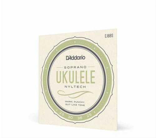 D'addario EJ88 S Струны для укулеле сопрано