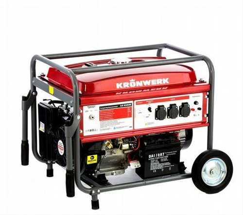 Бензиновый генератор Kronwerk LK 6500E (5,5 квт)