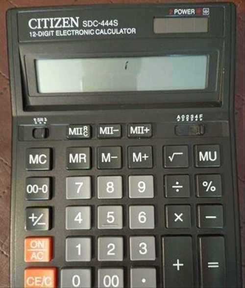 Citizen калькуляторы