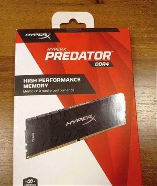 DDR4 HyperX Predator 32Gb 3200MHz