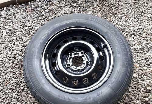 Колесо R15 Continental Conti.eContact 205/65, PCD 5x120 DIA 74.1