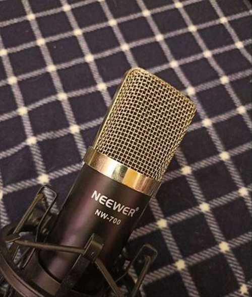 Студийный конденсаторный микрофон neewer nw-700