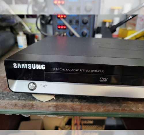 Dvd плеер с караоке samsung k-250