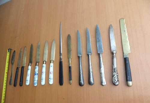 Старинные Редкие Десертные Ножи 19-20 веков