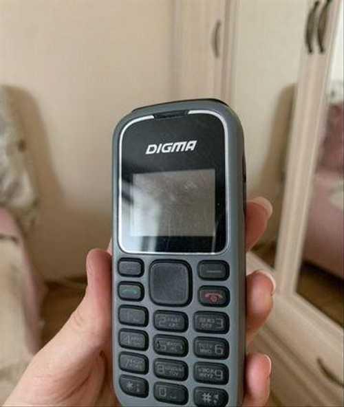 Телефон кнопочный digma