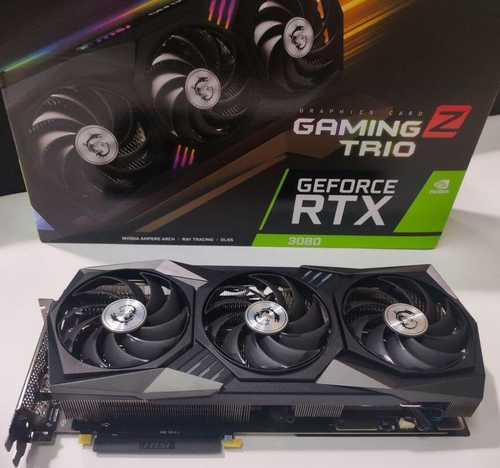 Видеокарта MSI GeForce RTX 3080 gaming Z trio