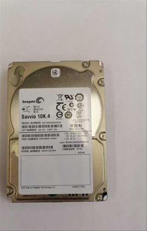 Жесткий диск Seagate SAS 600gb ST9600204SS