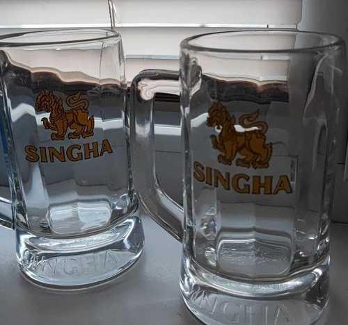 Кружки пивные singha Таиланд