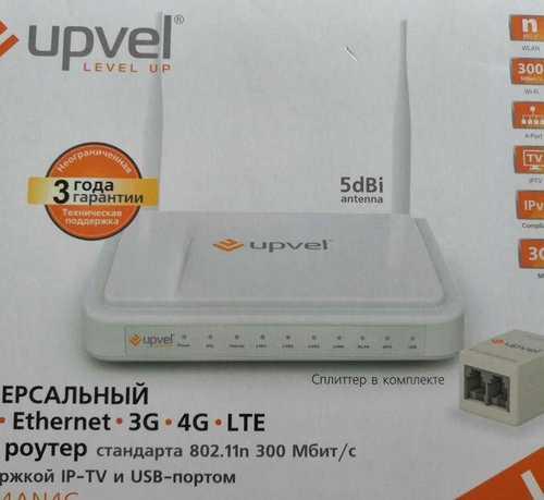 Wifi роутер upvel UR-354AN4G