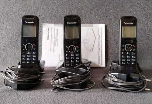 Panasonic KX-TCD400RU (комплект из трех телефонов)