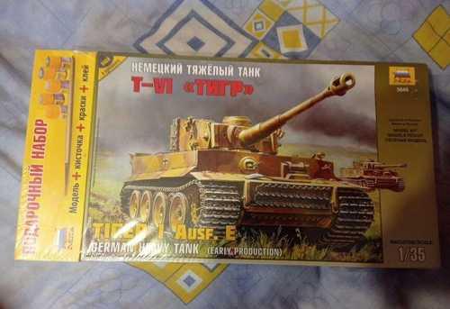 1/35 Сборная модель танка Тигр. Звезда 3646