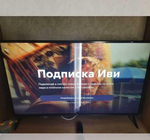 Телевизор SMART tv бу 49