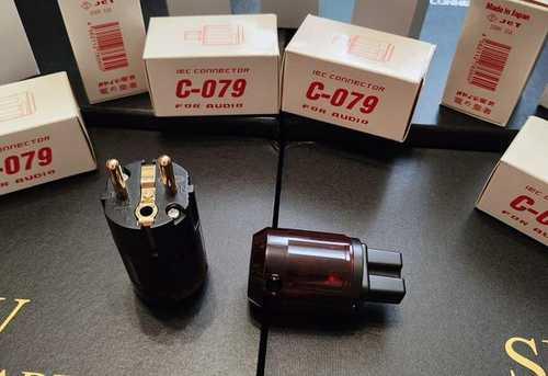Сетевые разъемы для кабеля питания C-079 + P-079E