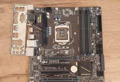 Материнская плата Gigabyte GA-B150M-D3H DDR3