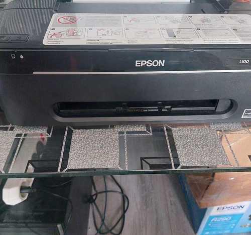 Цветной принтер epson l100