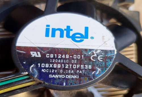 Процессорный куллер от intel