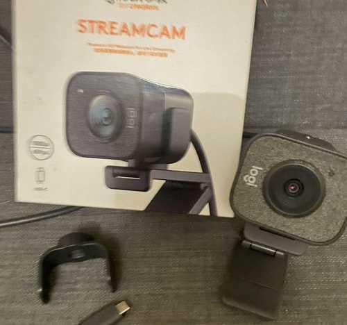 Веб-камера Logitech StreamCam, graphite