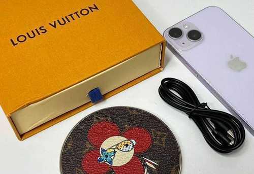 Зарядка для iPhone беспроводная Louis Vuitton