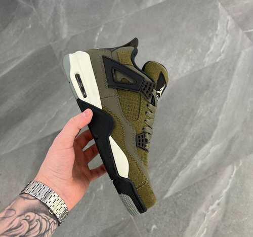 Nike Air Jordan 4 Craft Medium Olive Lux
