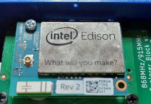 Микрокомпьютер Intel Edison, б/у