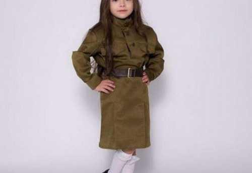 На прокат детский военный костюм