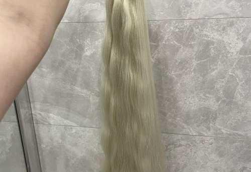 Хвост волосы на резинке для наращивания