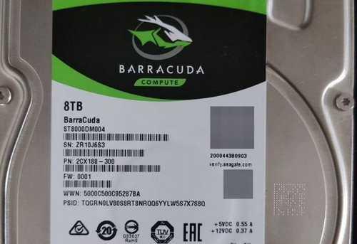 Жесткий диск 8 tb seagate barracuda