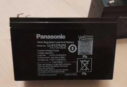 Аккумулятор Panasonic 12v,7.2Ah/20HR