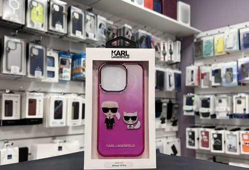Чехол Karl Lagerfeld Karl&Choupette iPhone 14 Pro