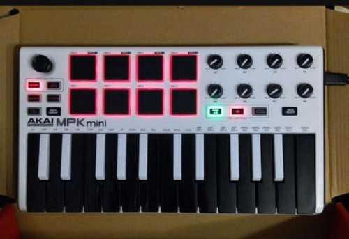 Мидиклавиатура akai MPK mini